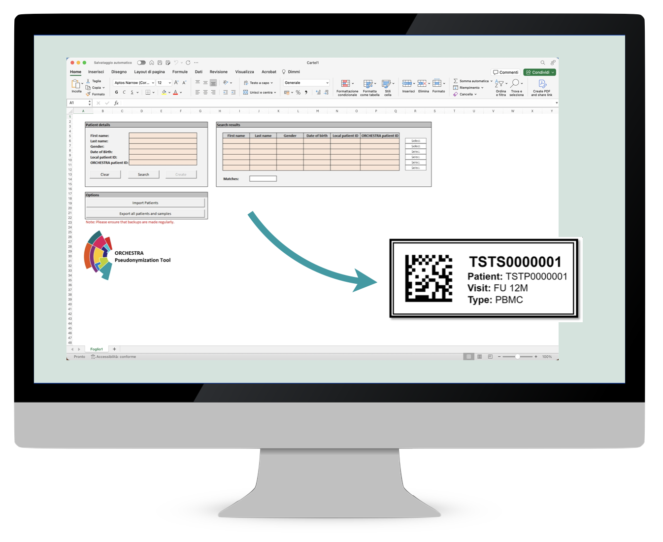 ORCHESTRA data management